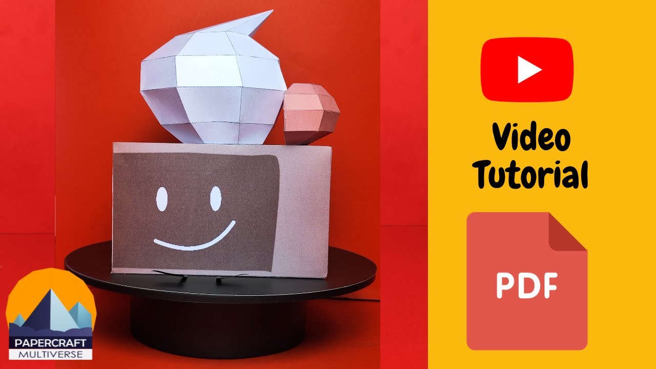 How to Make BFDI Cake | Papercraft Tutorial | Easy DIY Craft | Free ...