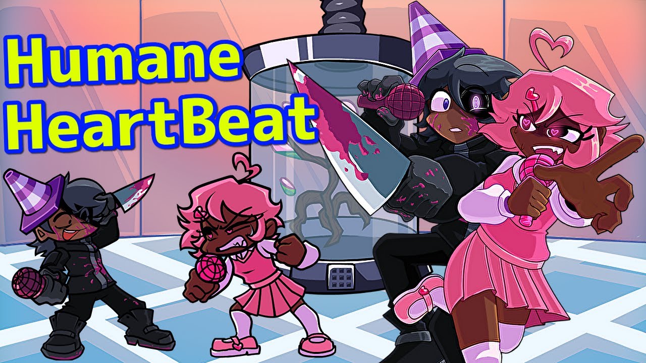 Friday Night Funkin VS Impostor Human Hijinks DEMO (Humane Heart Beat ...
