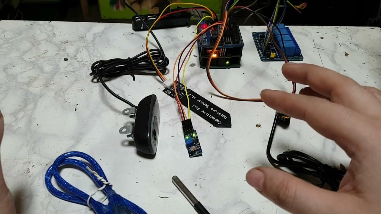 ARDUINO UNO выдача информации в iDUINO YUN Shield - YouTube