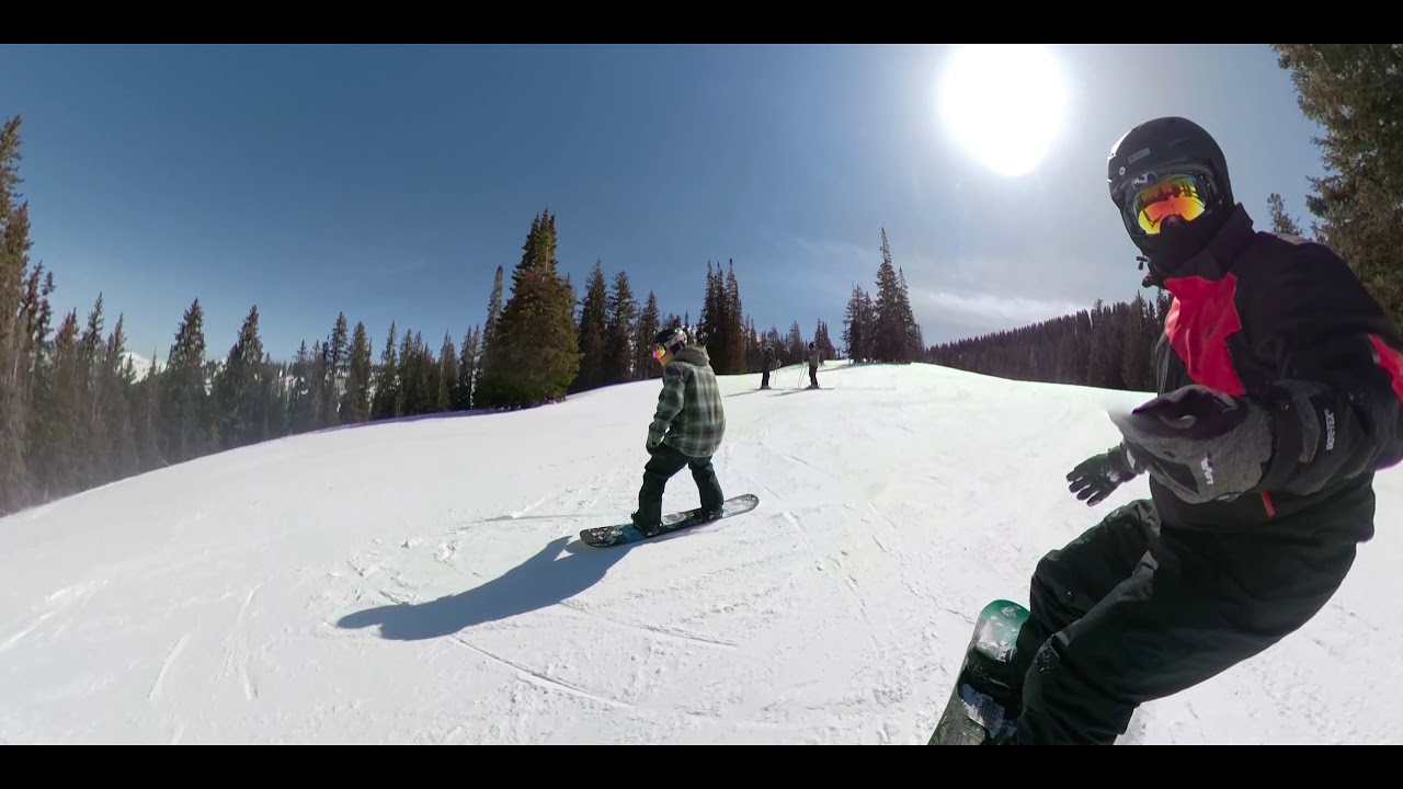 Brighton Resort Snowboarding - Gopro Fusion OVERCAPTURE test - 5.2k ...