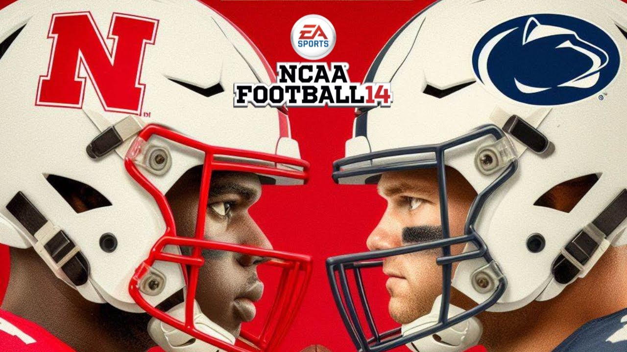 NCAA Football 14 | Nebraska vs #3 Penn State | Season 3 Week 5 Big 10 ...
