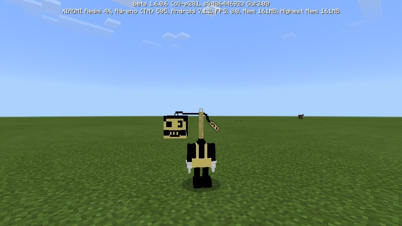 SKINPACK 4D DE BENDY AND THE INK MACHINE!! MINECRAFT PE 1.6 - YouTube