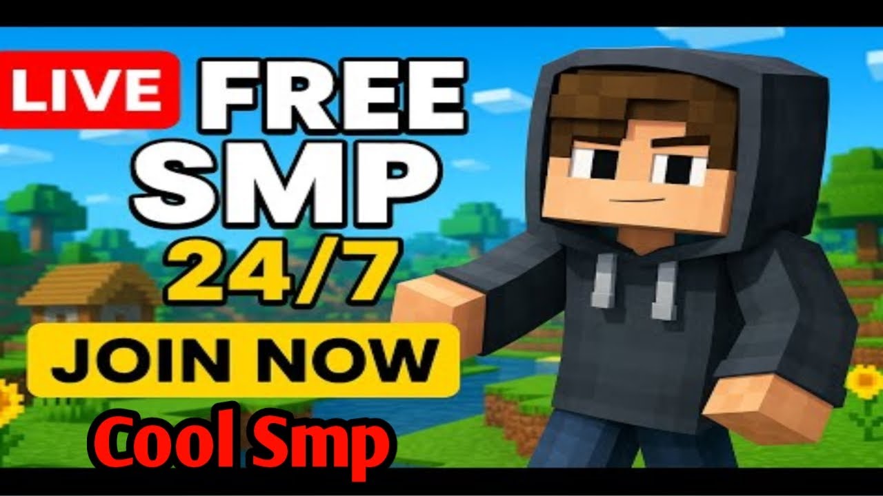 "🔥 JOIN OUR COOL SMP NOW! Playing Minecraft WITH YOU GUYS LIVE! 😱 ...