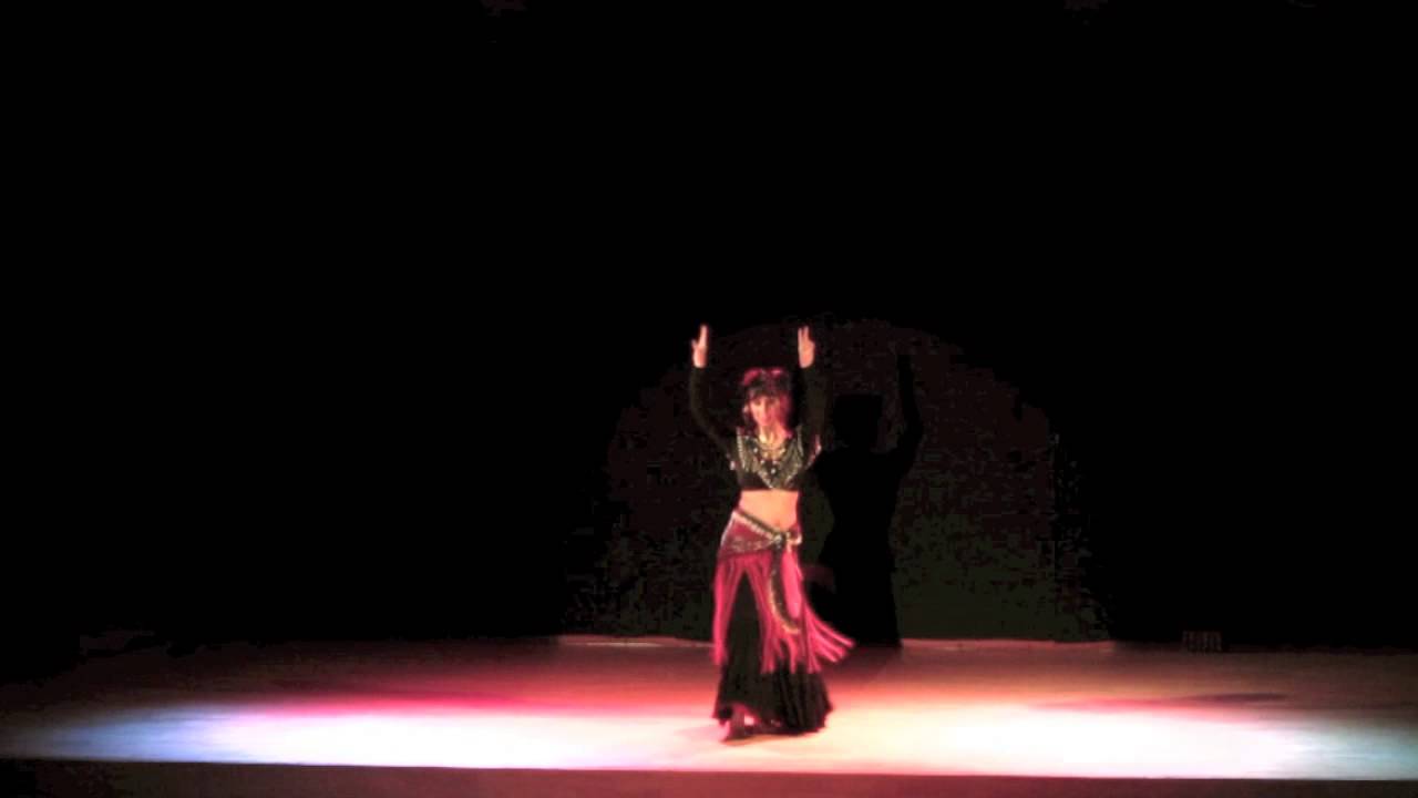 Anna Visser, orientale flamenco fusion, at Zhagareet show 2012 - YouTube
