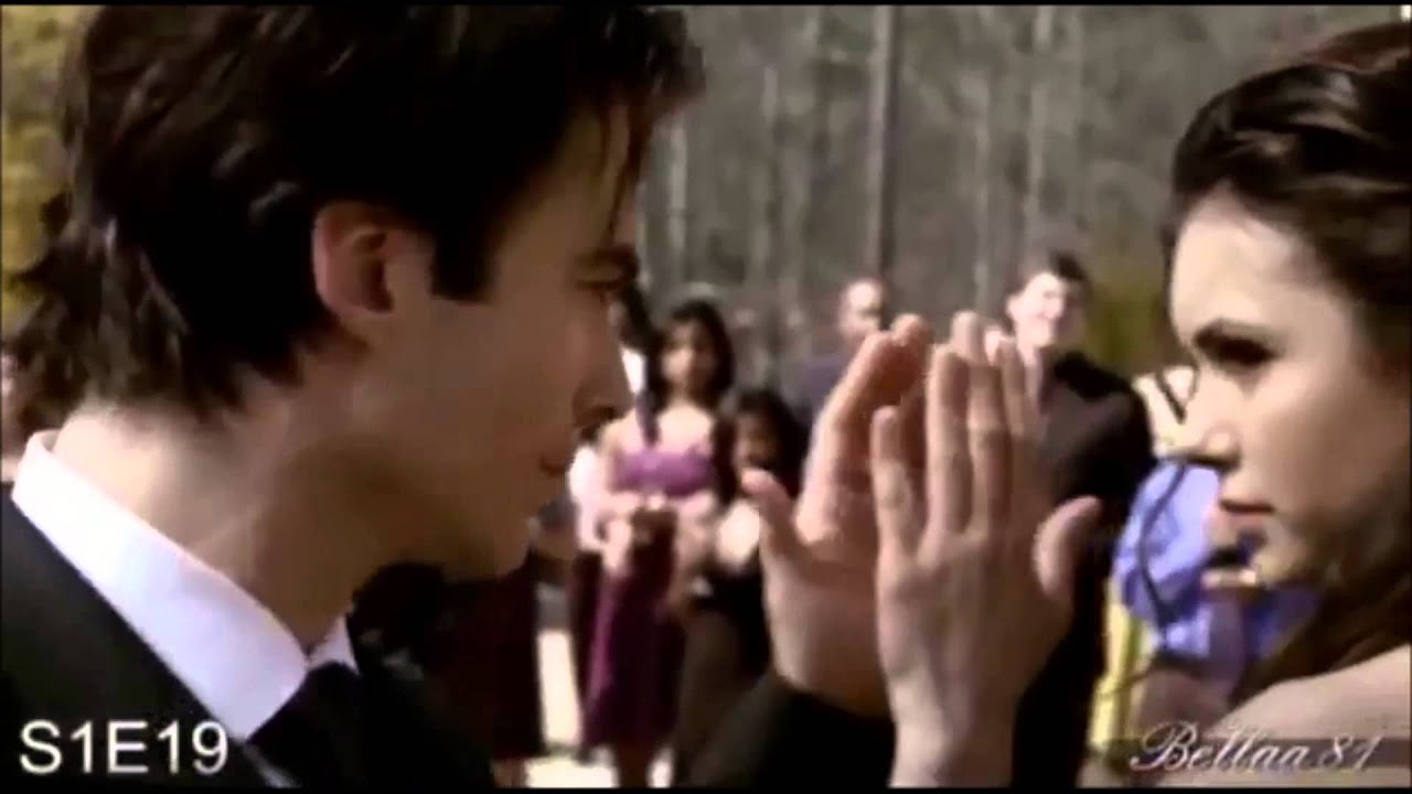 Delena Best Moments - The Vampire Diaries Season 1 ♥ - YouTube