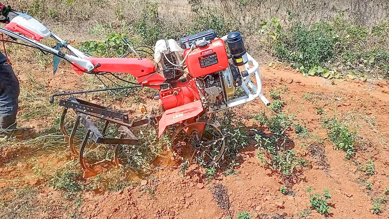 Power Weeder Iron Wheel Demo - YouTube