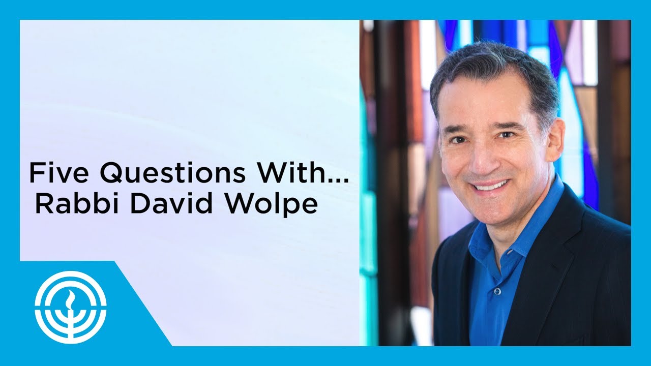 Five Questions With... Rabbi David Wolpe - YouTube
