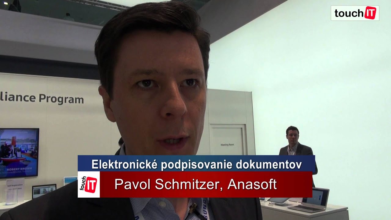 Projekt Signatus od Anasoft na výstave MWC - YouTube
