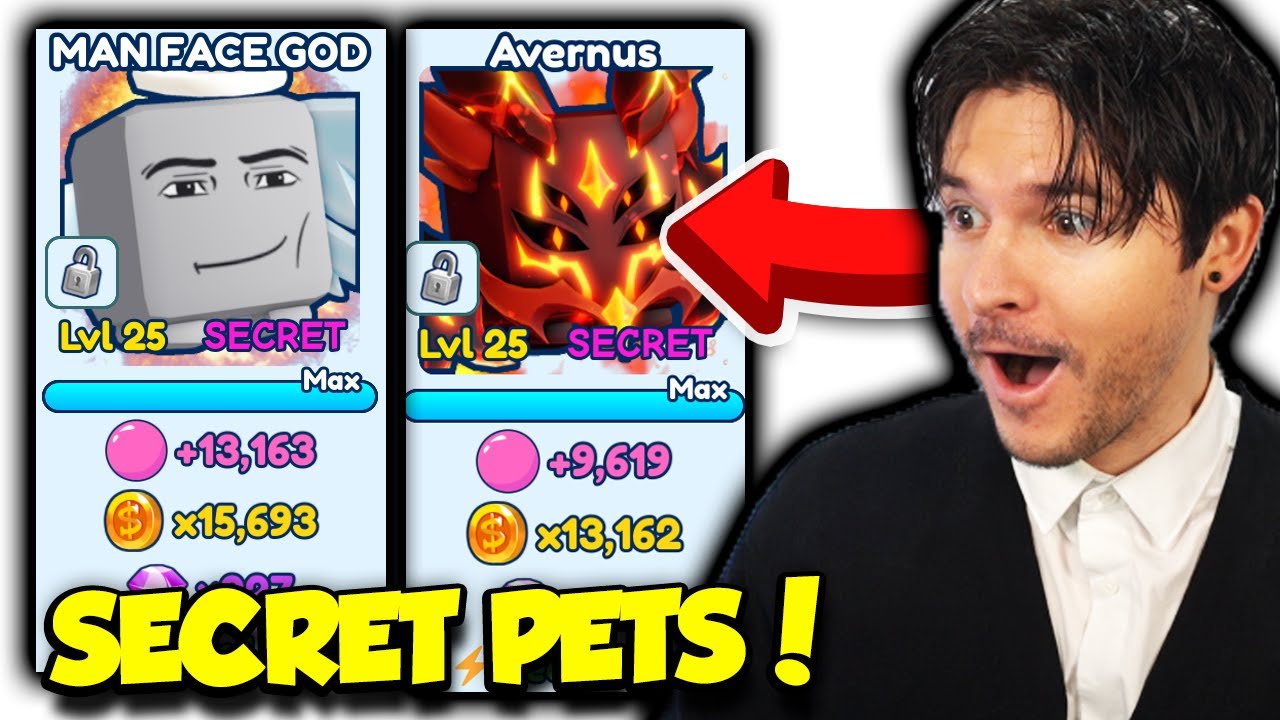 Using SECRET PETS To GET ON LEADERBOARDS In Bubble Gum Simulator ...