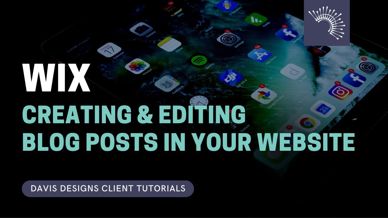 Creating And Editing Blog Posts In Wix - YouTube