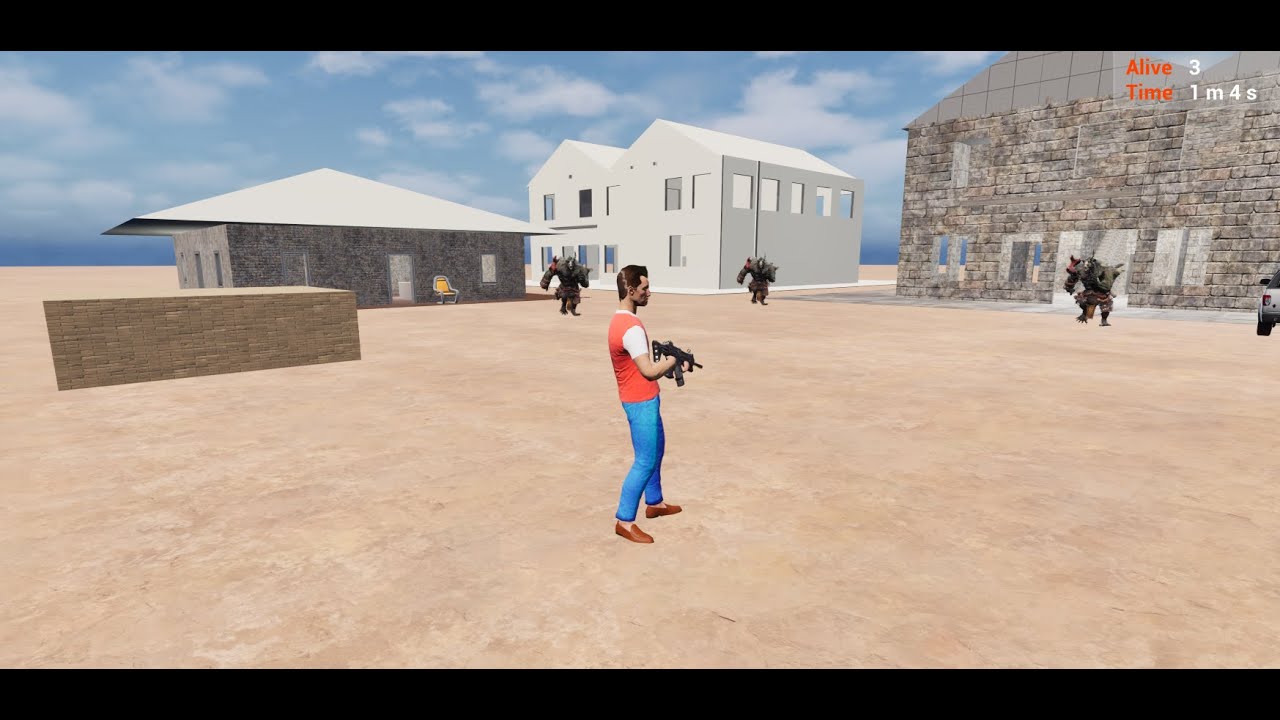 Zombies Chase & Hunt | Unreal Engine UE5 Gameplay - YouTube