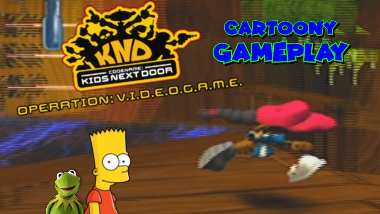 Cartoony Gameplay: Codename Kids Next Door Operation V.I.D.E.O.G.A.M.E ...