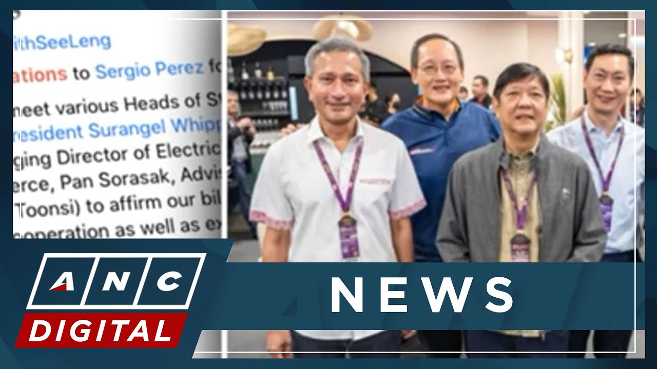 Malacañang confirms Bongbong Marcos trip to Singapore for F1 Grand Prix ...
