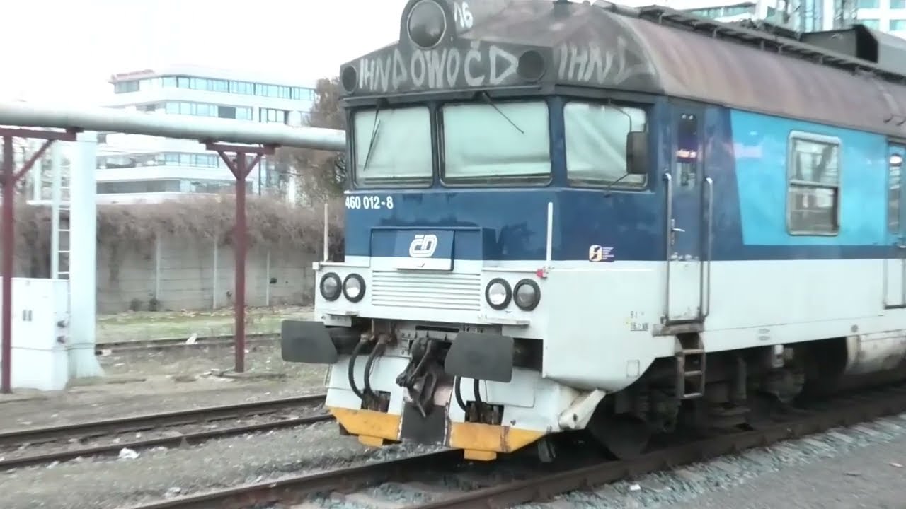Definitivně odstavená jednotka řady 460 012/024 v Olomouci! - YouTube