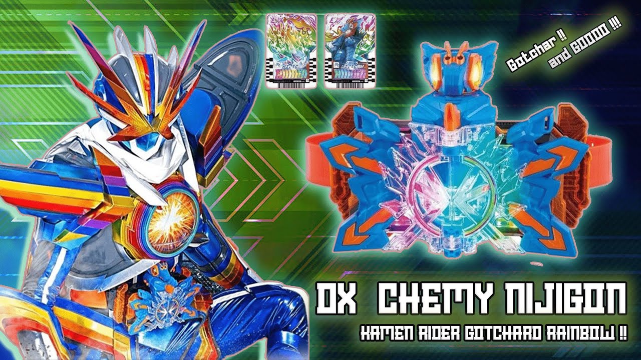 ฉันคือ RAINBOW GOTCHARD !! DX CHEMY NIJIGON KAMEN RIDER GOTCHARD ...