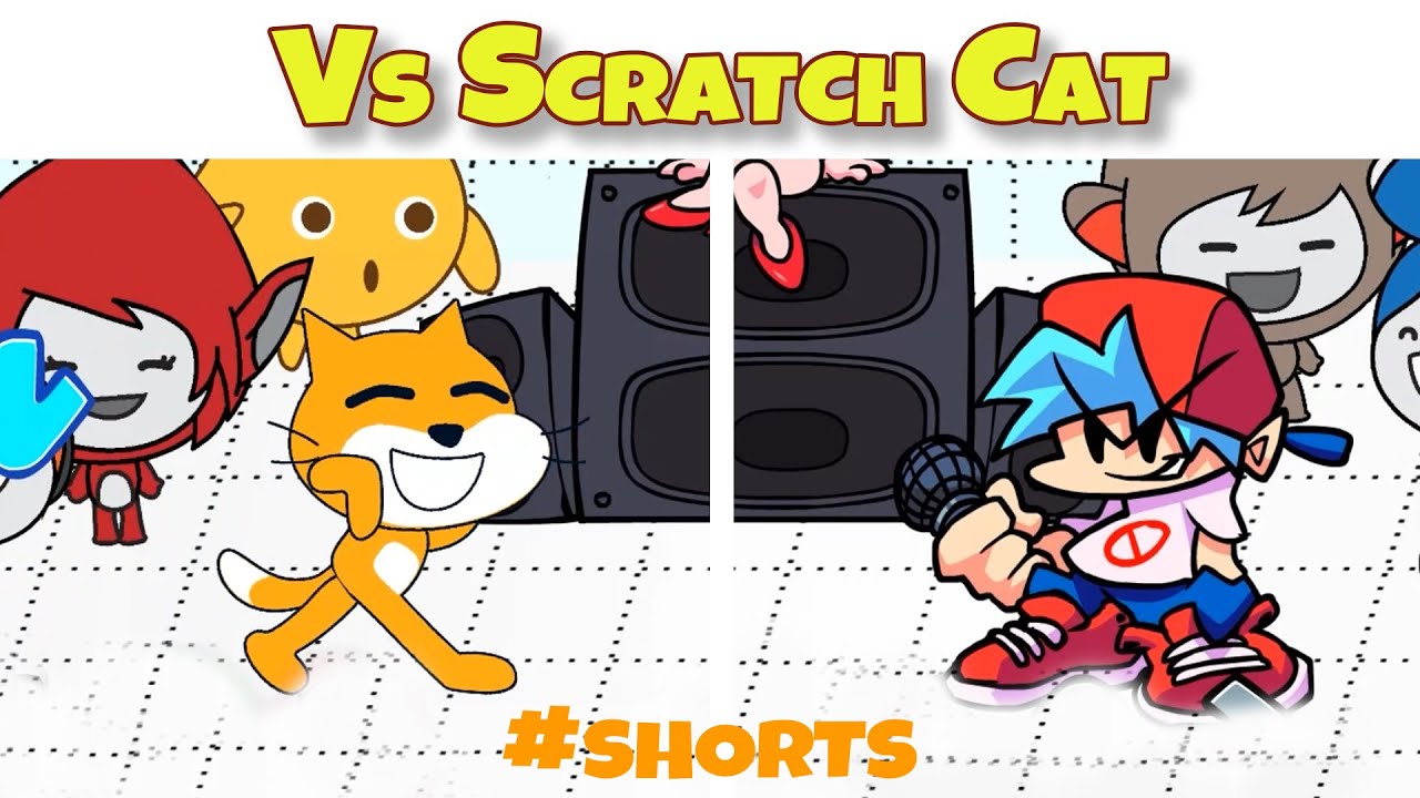 Friday Night Funkin' VS Scratch CAT [FNF Mod/HARD] #vscat#fnfmods# ...