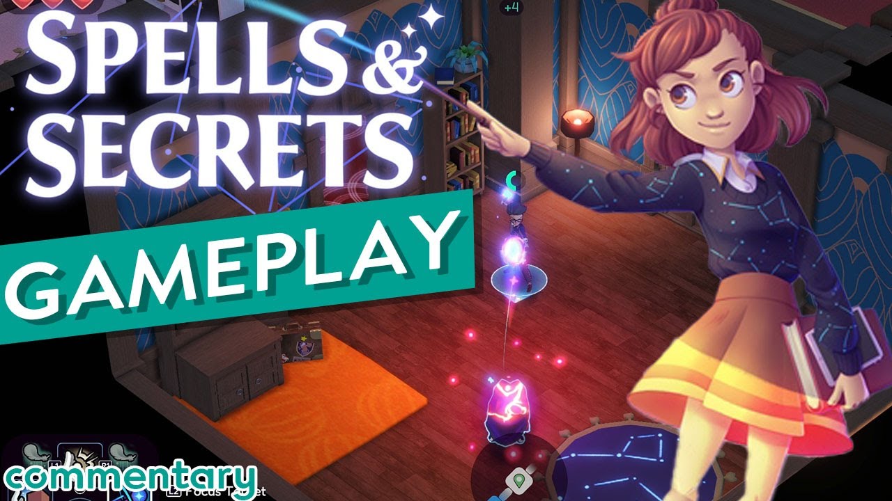 Harry Potter Meets Roguelite Game - Spells & Secrets Gameplay - YouTube