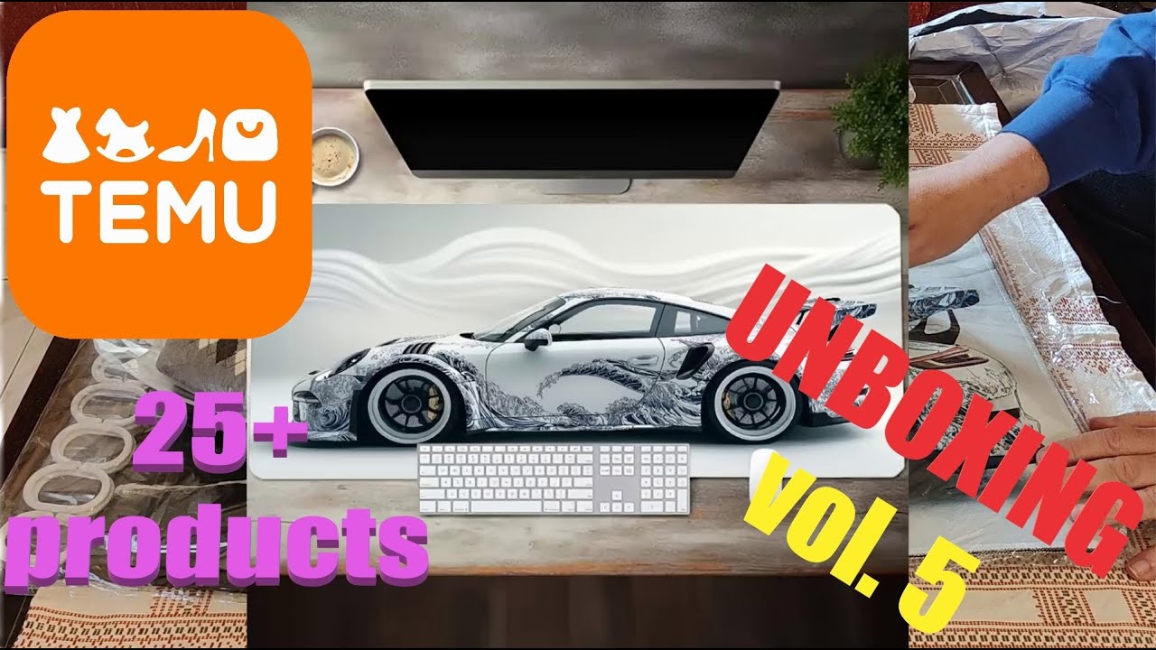 TEMU Mega Unboxing vol. 5 (25+ products) - UNBOXING - YouTube