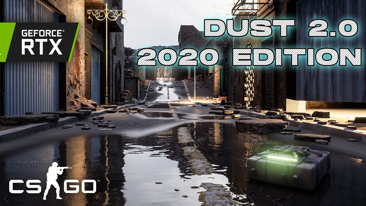 RTX DUST 2 CSGO 2020 EDITION - COUNTER STRIKE - YouTube