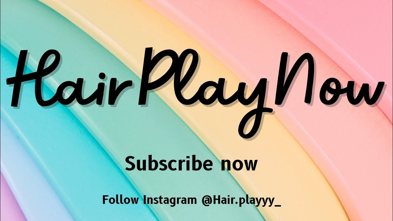 hairplay, rambutnya di remas remas sebelum tidur - YouTube