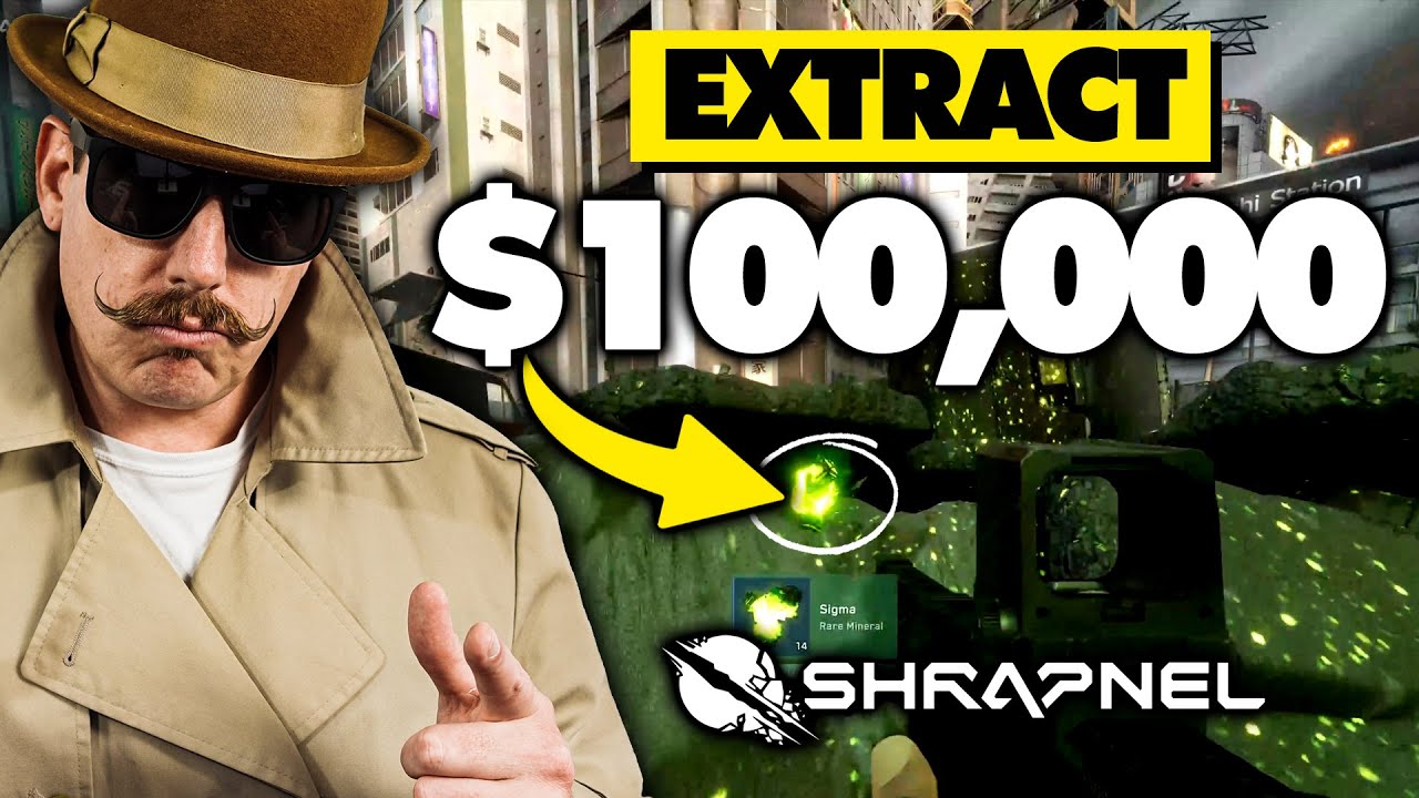 SHRAPNEL - New Extraction Shooter $100,000 Tournament Gameplay - YouTube