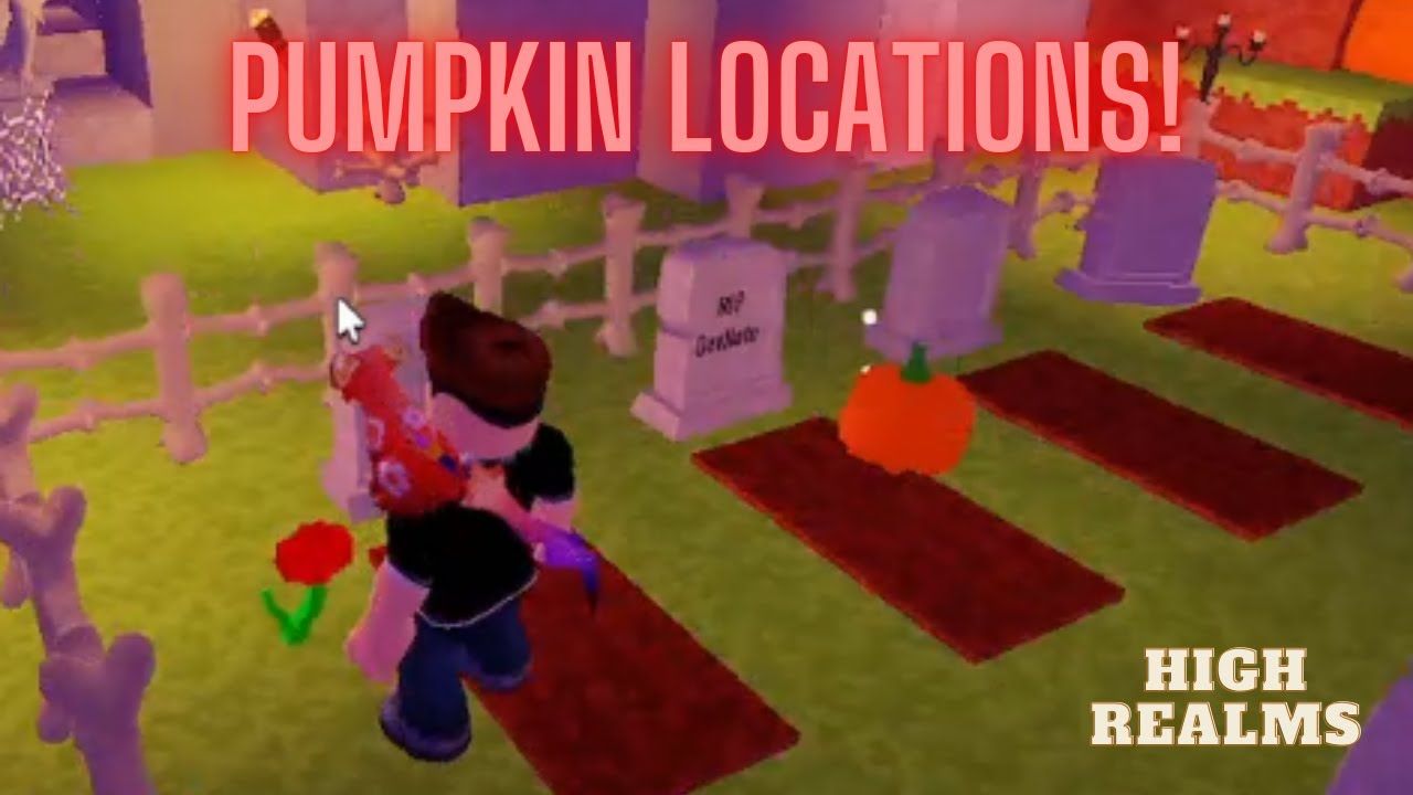 All Pumpkin Locations! - High Realms - YouTube