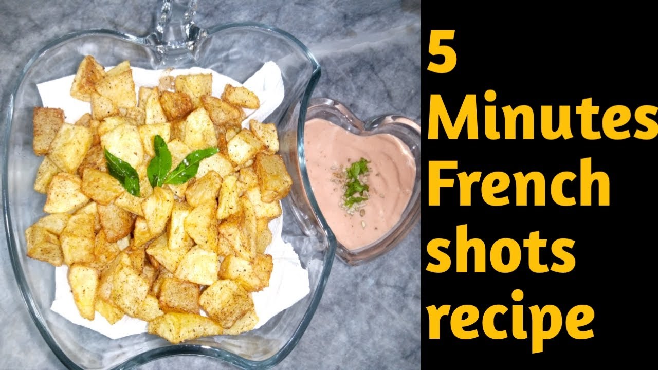 French shots recipe | 5 minutes recipe | easy snacks recipes - YouTube