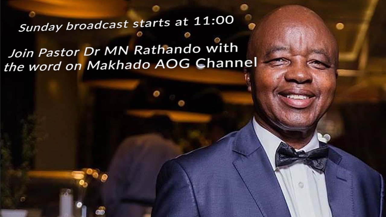 Pastor Dr MN Rathando: Be sure to finish the task you have been given ...