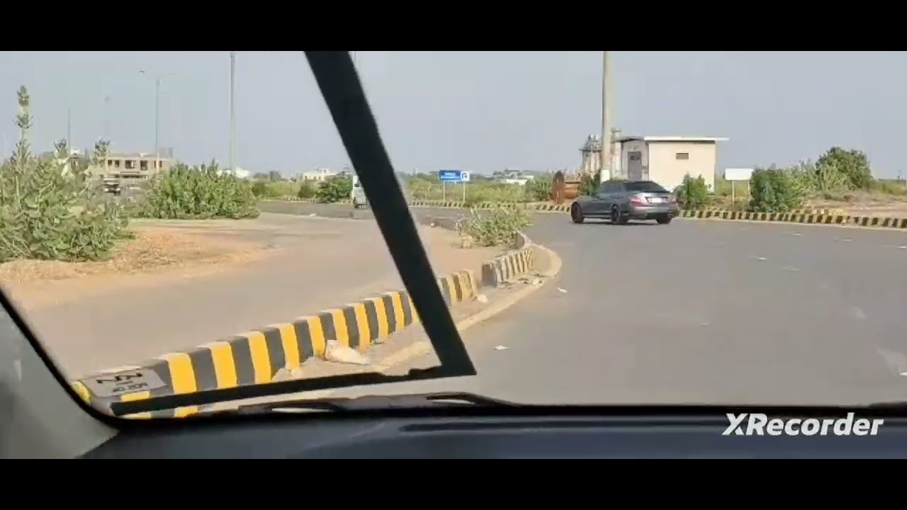 Mercedes-Benz C63 Amg Drifting scenes highway drift burnout - YouTube