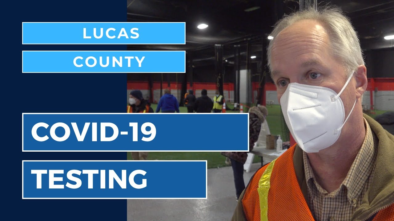 COVID-19 testing site staged at Lucas County Recreation Center - YouTube