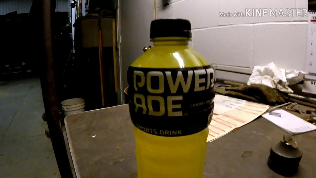Food/beverage review. Powerade lemon lime! - YouTube