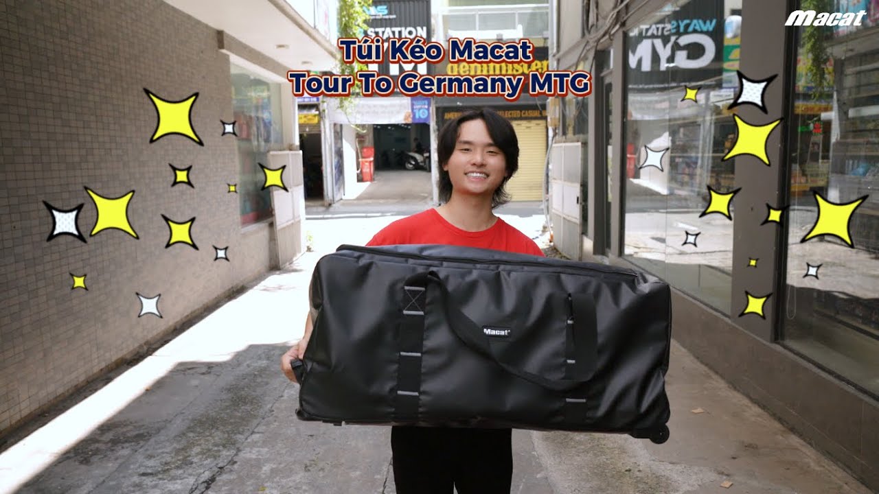 Túi kéo Macat Tour to Germany - Người bạn đồng hành lý tưởng cho mọi ...