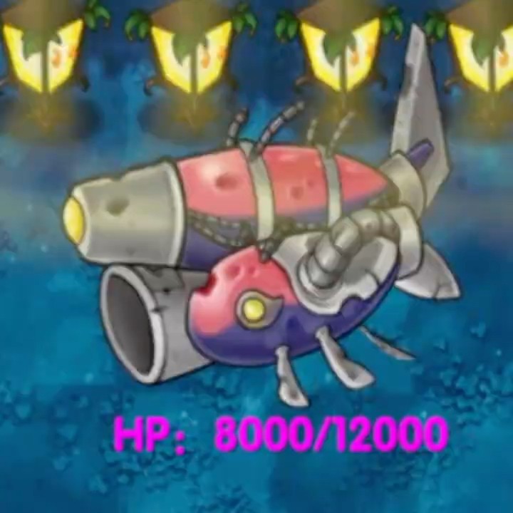 PVZ 1 Fusion 2.2 Challenge：Ultimate fish-shaped split mecha VS plant ...