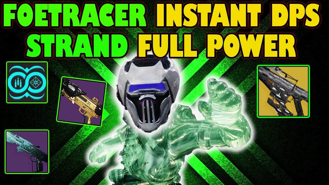 Strand Hunter's Are Now At Full Power! Foetracer Strand Instant Damage ...