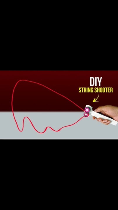 How To Make A String shooter at home ll DIY string shooter ll Zip string toy #how #experiment # ...