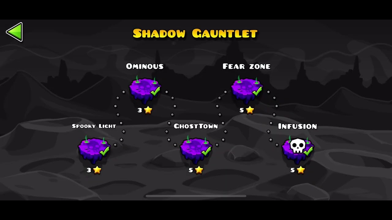 Shadow gauntlets are very terrifying from geometry dash 2.2 - YouTube