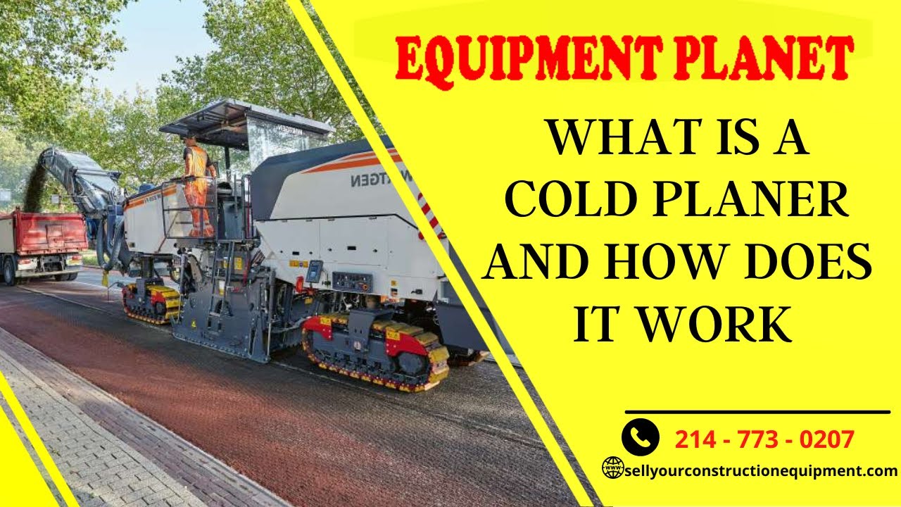 What is a Cold Planer and How Does it Work? - YouTube