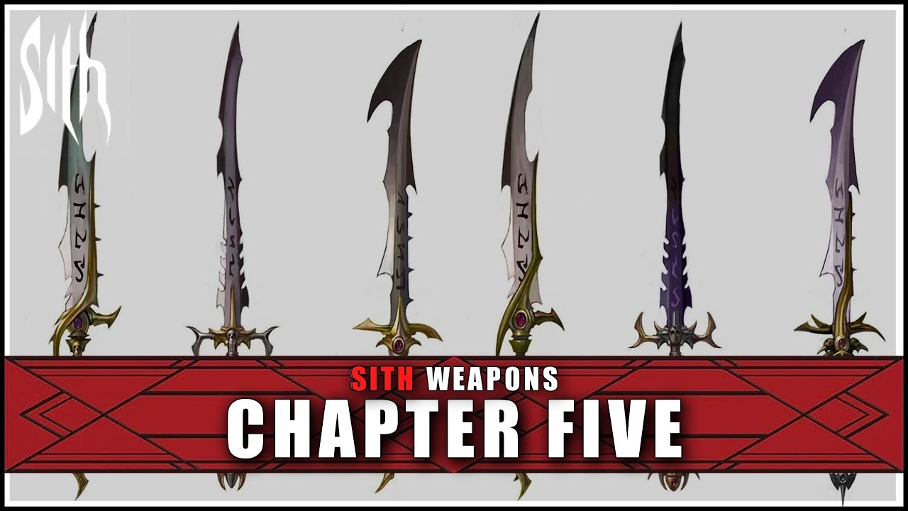 Sith Weapons | "Book of Sith" Chapter Five - YouTube
