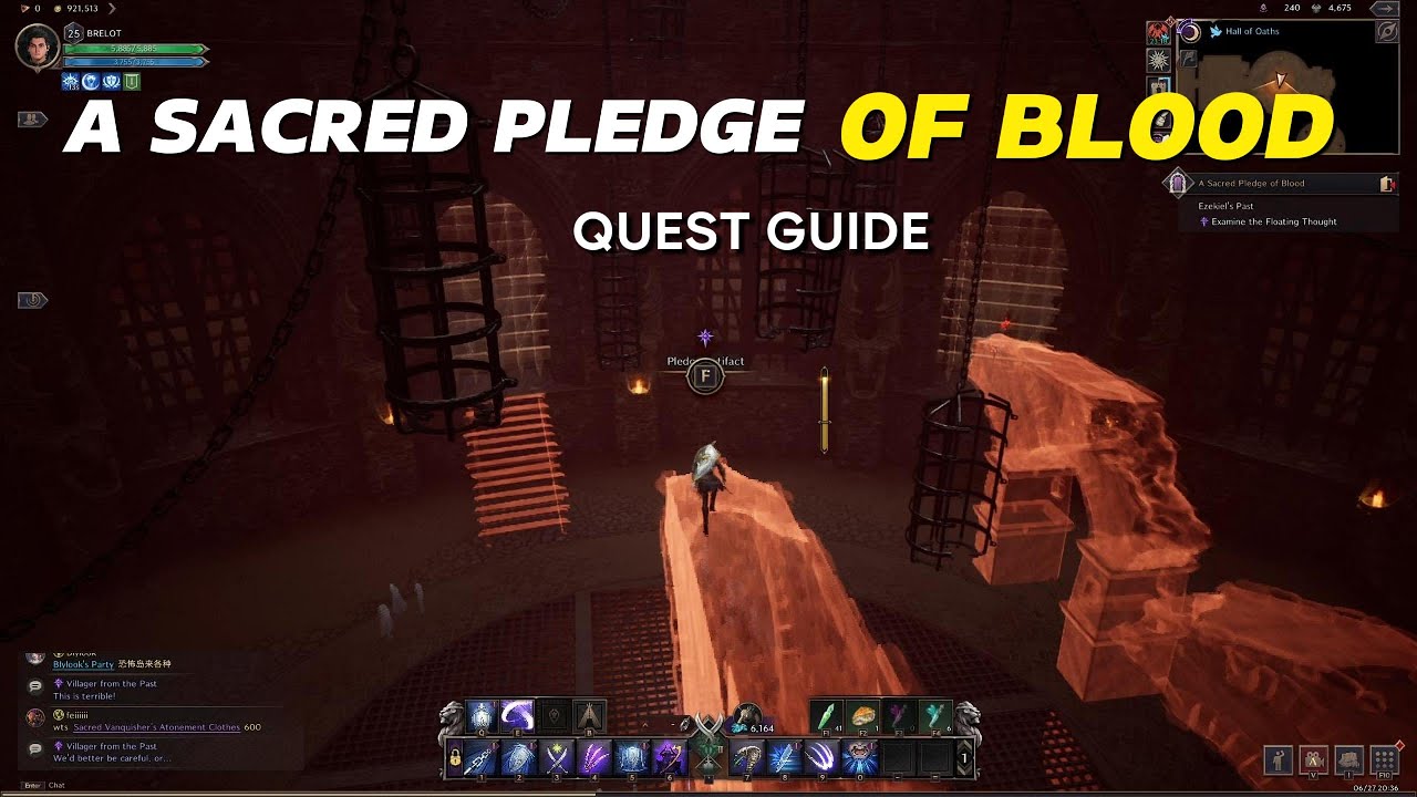 Throne and Liberty A Sacred Pledge Of Blood Quest Guide - YouTube