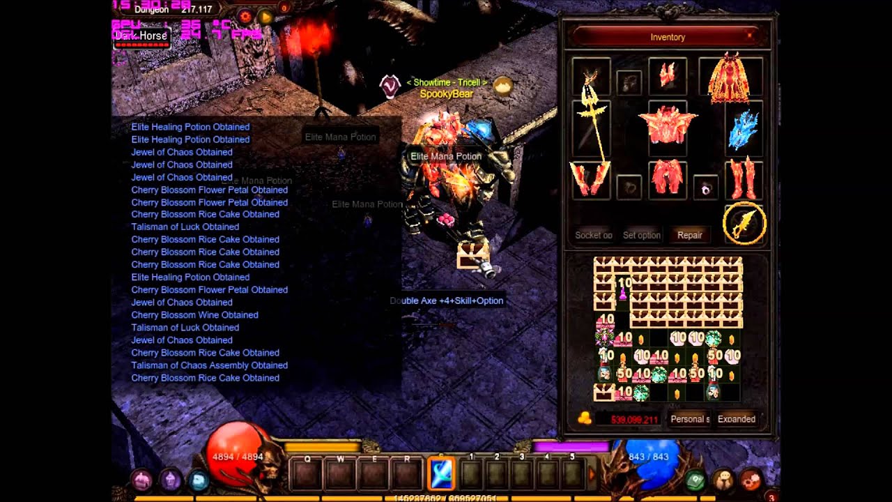 Mu Online Titan - 60 Golden Boxes = Pro! - YouTube