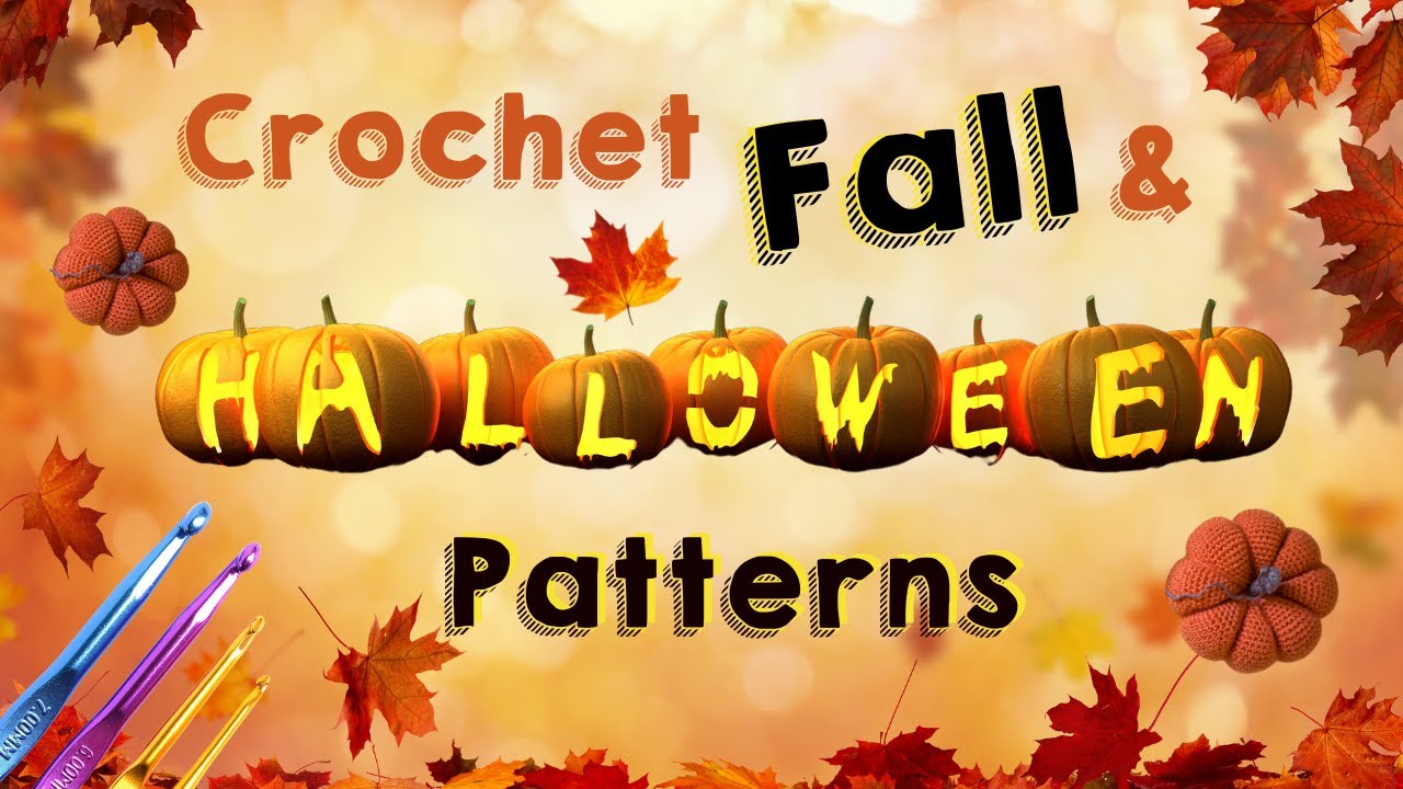 16 Free Easy Fall Crochet Patterns for Beginners - YouTube