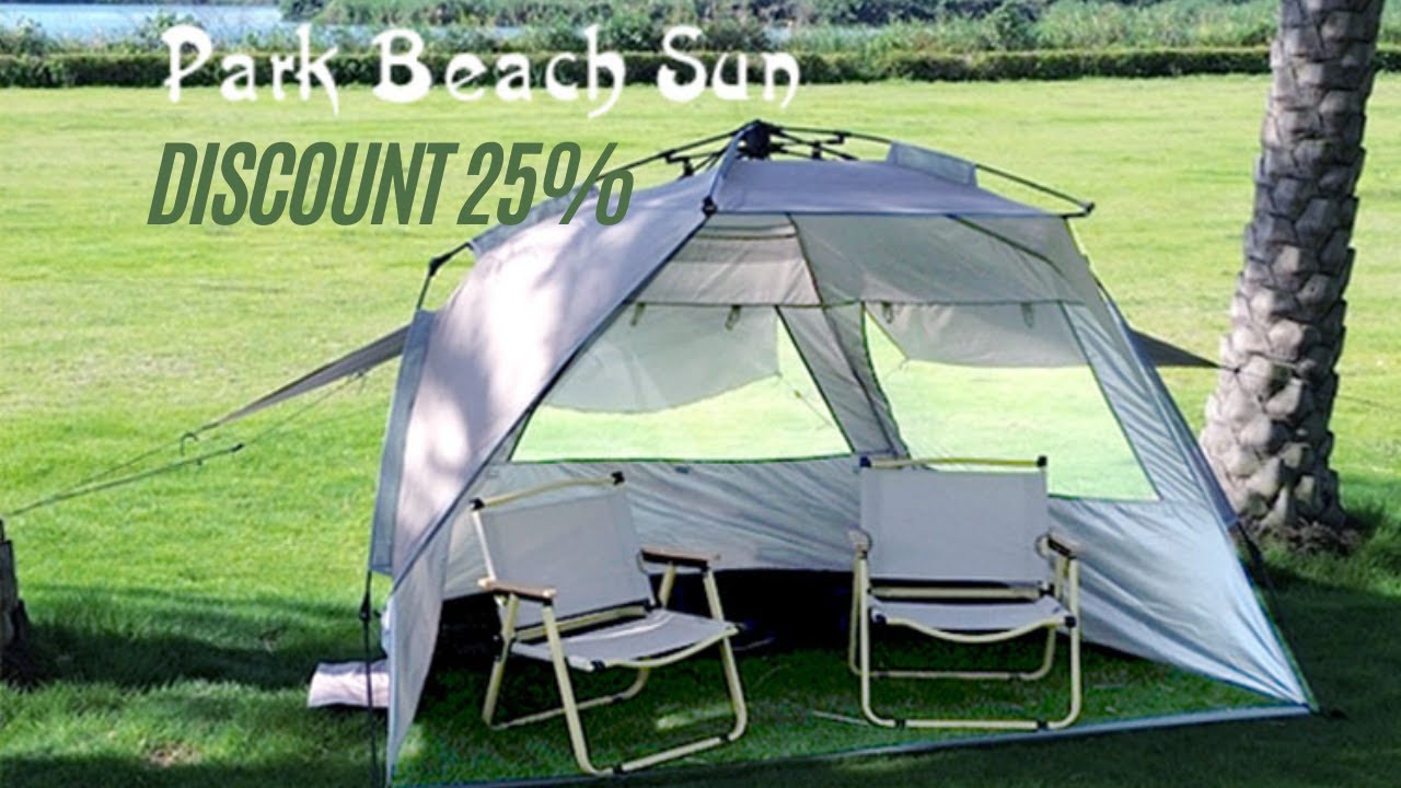 2023 Sonuto Outdoor 3 4 Person One-touch Camping Tent Quick Automatic ...