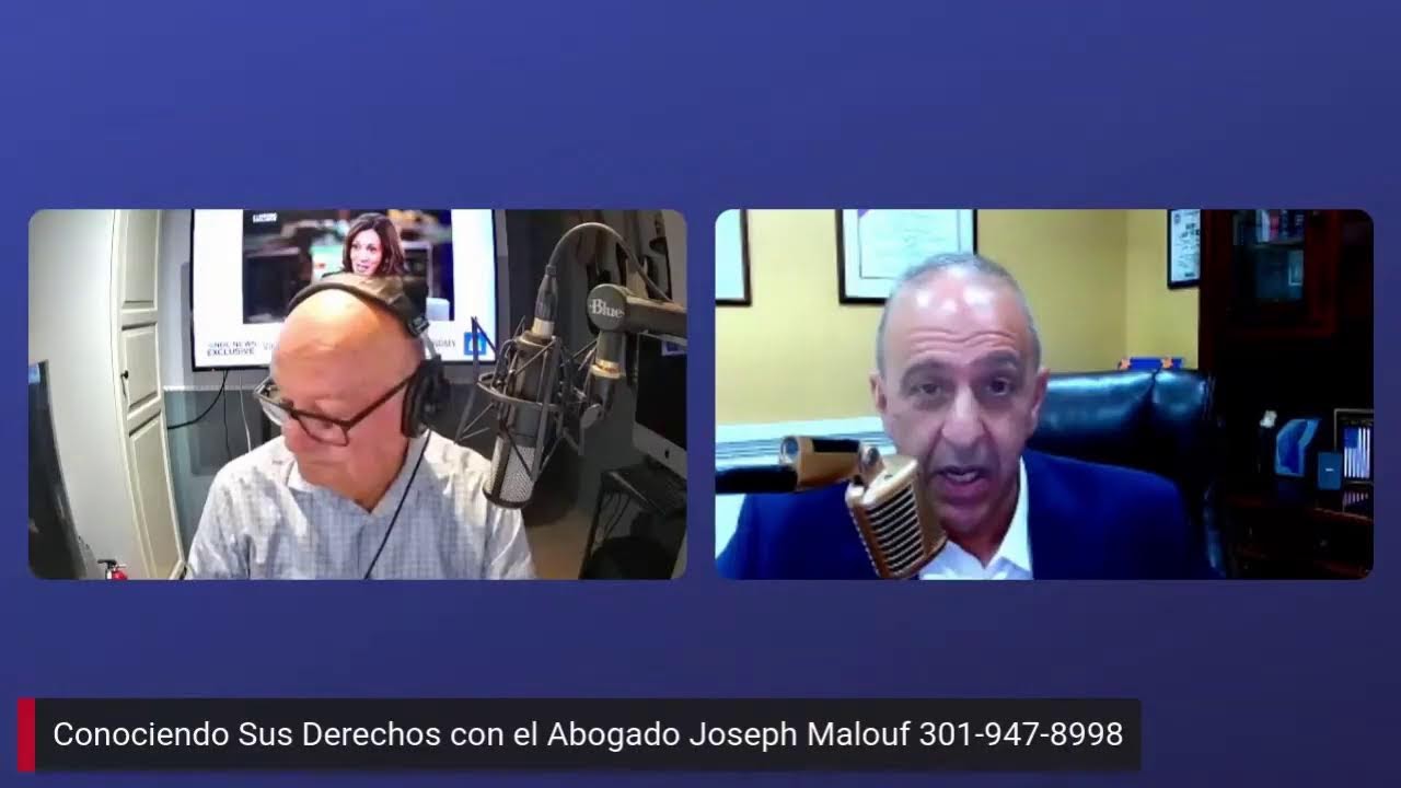 Conociendo sus Derechos con el abogado Joseph Malouf - YouTube