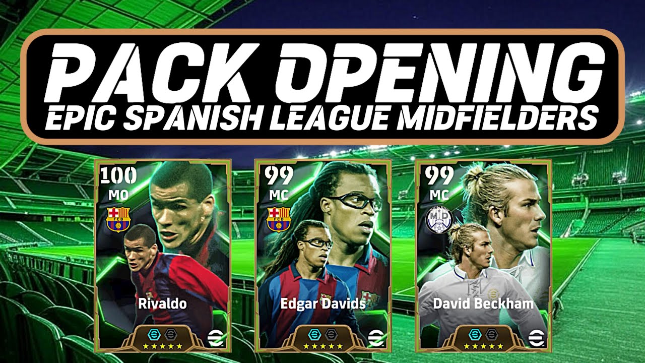 PACK OPENING EPIC SPANISH LEAGUE MIDFIELDERS - YouTube