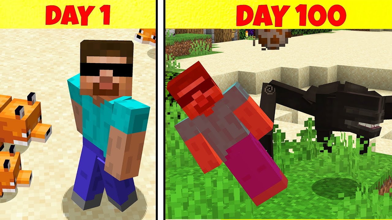 This Minecraft Horror Alien Can Hear You... A Quiet Place in cartoon ...