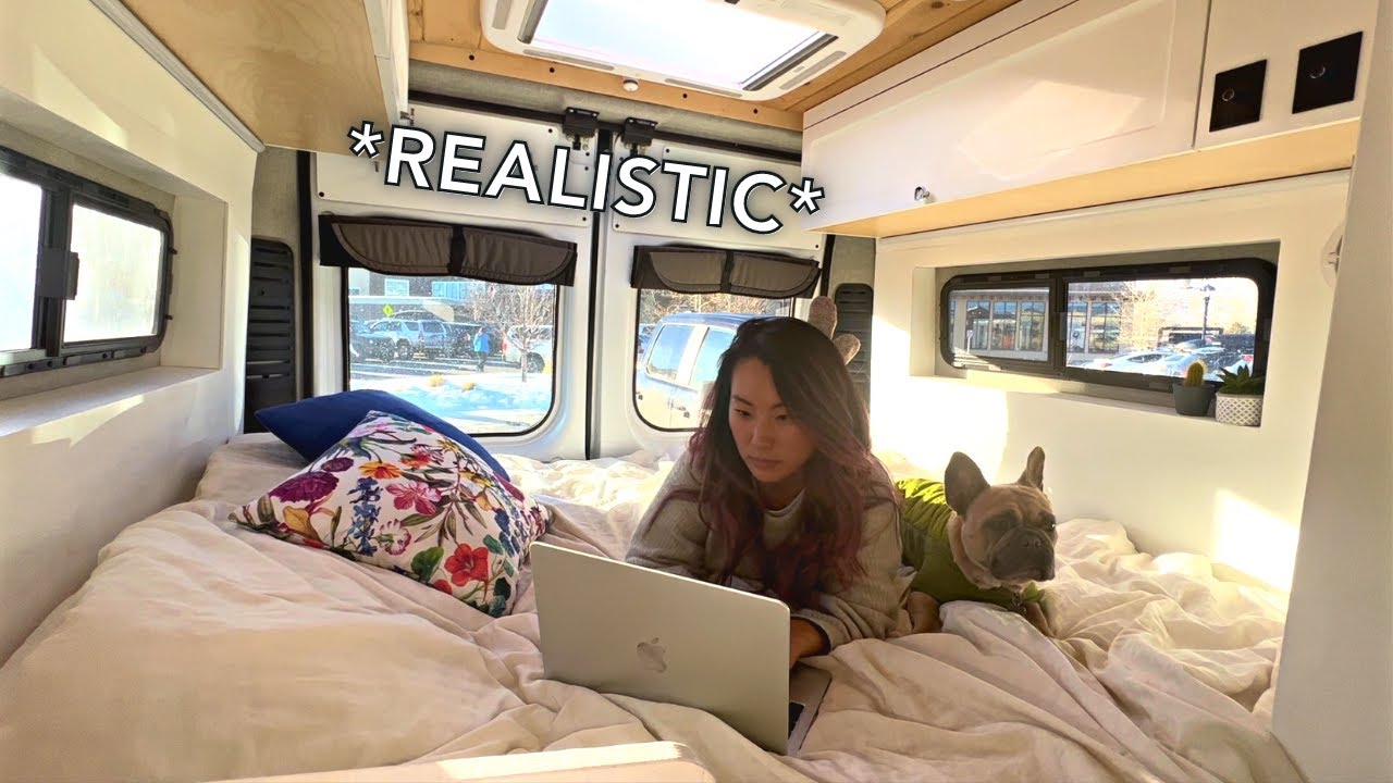 A Productive Day Living In My Van - YouTube
