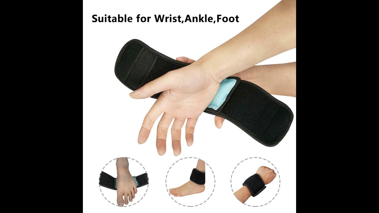 Ice Pack Brace - YouTube