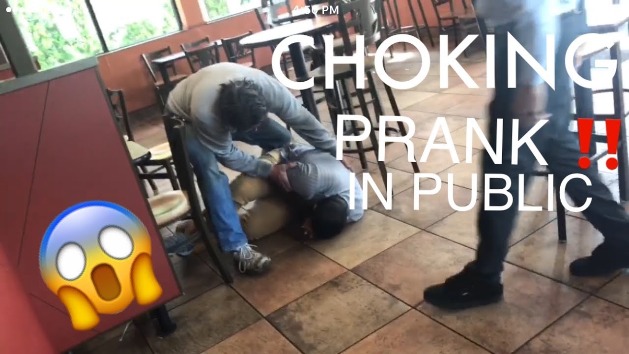 😱CHOKING PRANK IN PUBLIC ‼️ (GONE WRONG) NO CLICKBAIT ‼️‼️ MUST WATCH ‼ ...