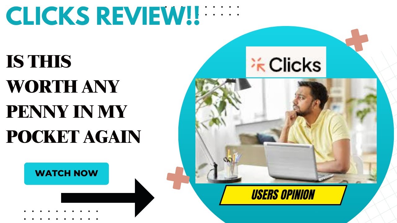 CLICKS Review-Should Anyone Else Use This Tool Or Just ??See(WATCH ...