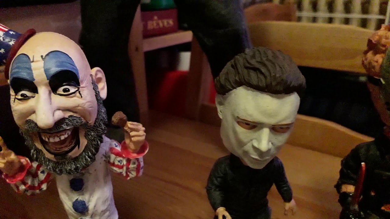 Figurines..." Pop...Bobble head...Head knocker...Wacky wobbler ...